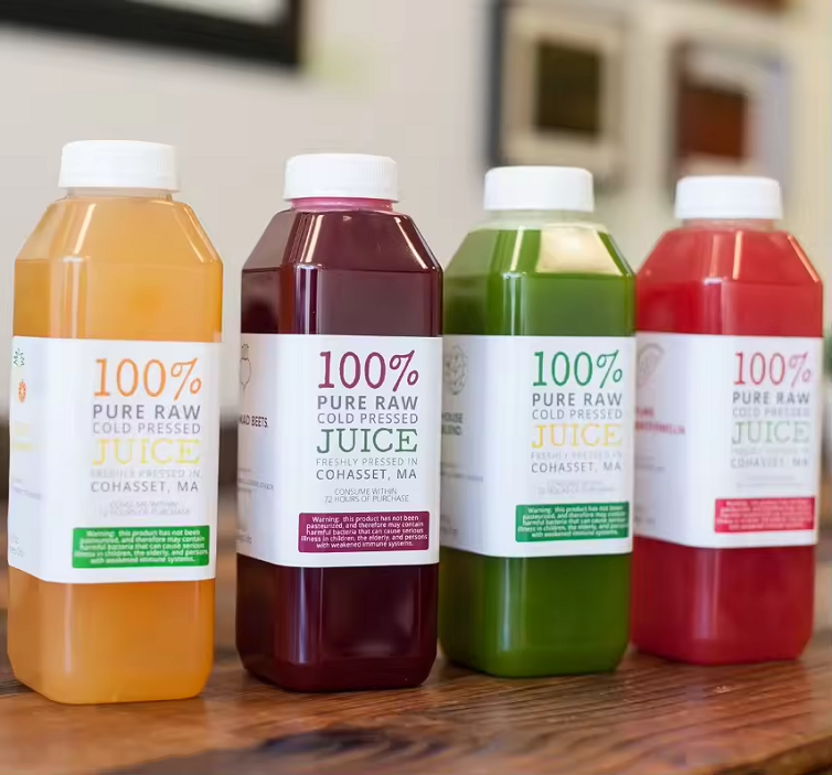 Custom Juice Drink Bottle Label - Waterproof BOPP Adhesive Plastic ...