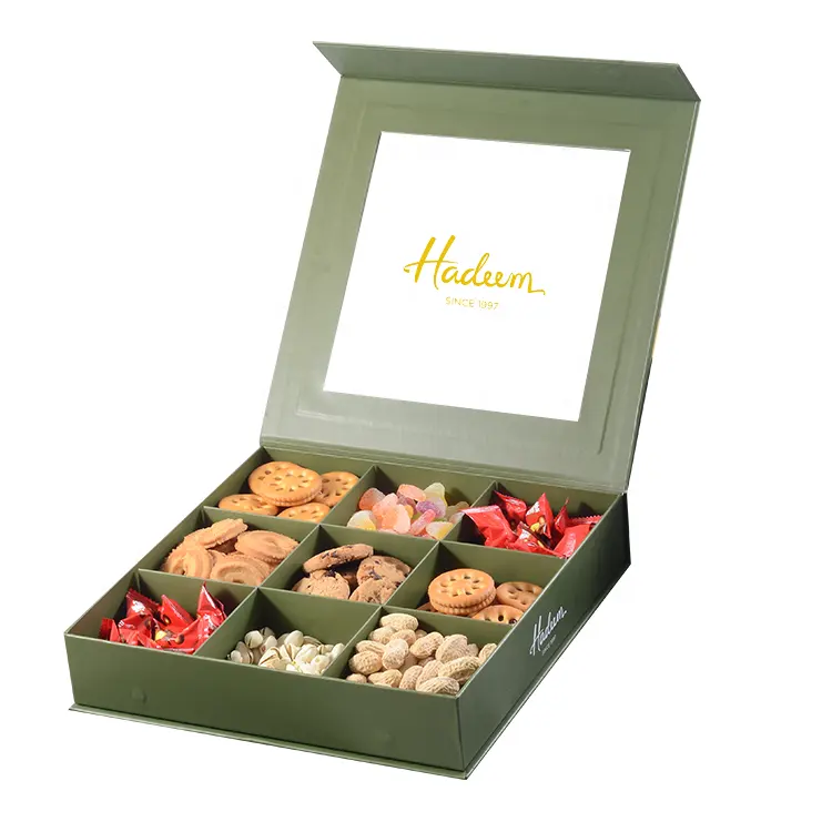 Custom Logo Clear PVC Window Magnetic Packaging Boxes - Luxury Rigid ...